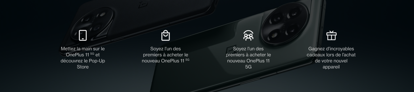 OnePlus 11 5G Pop-up Event - OnePlus (Luxembourg)