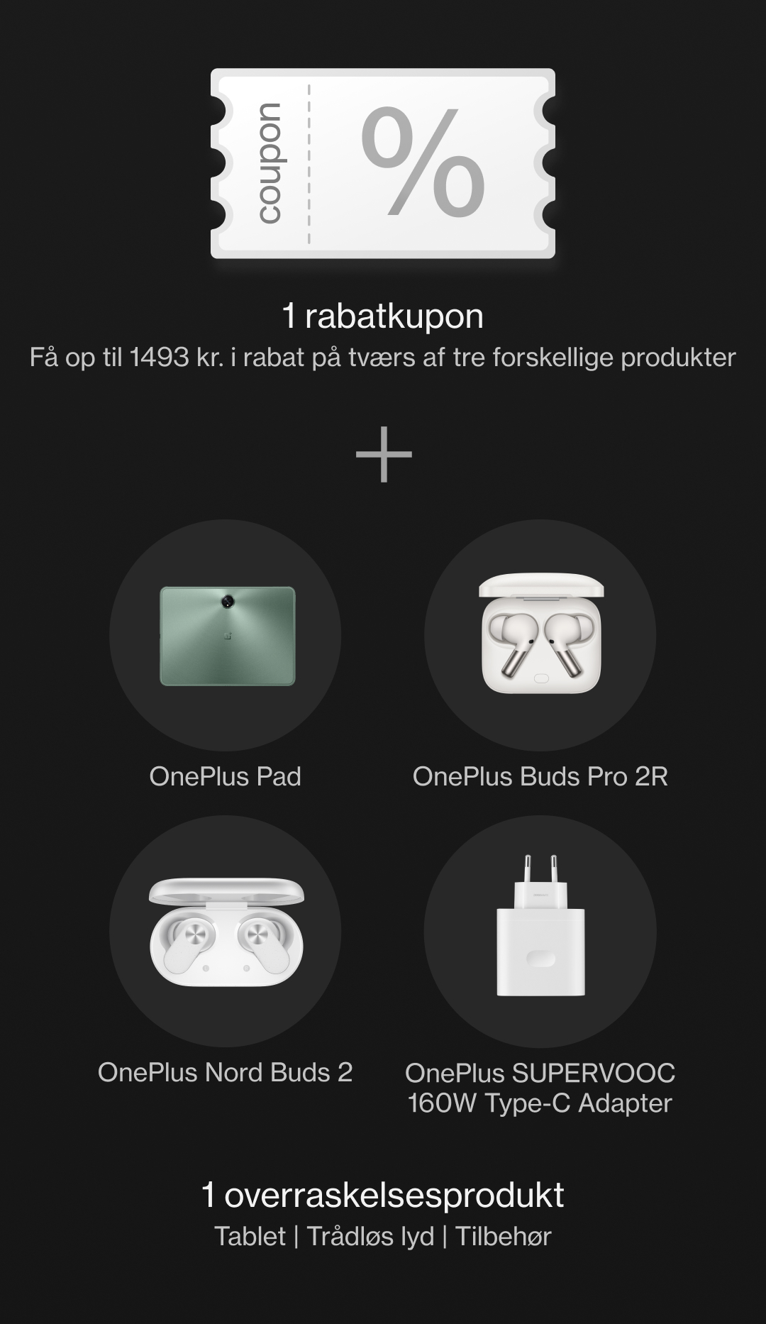 Mystery Box 2023 - OnePlus (Danmark)