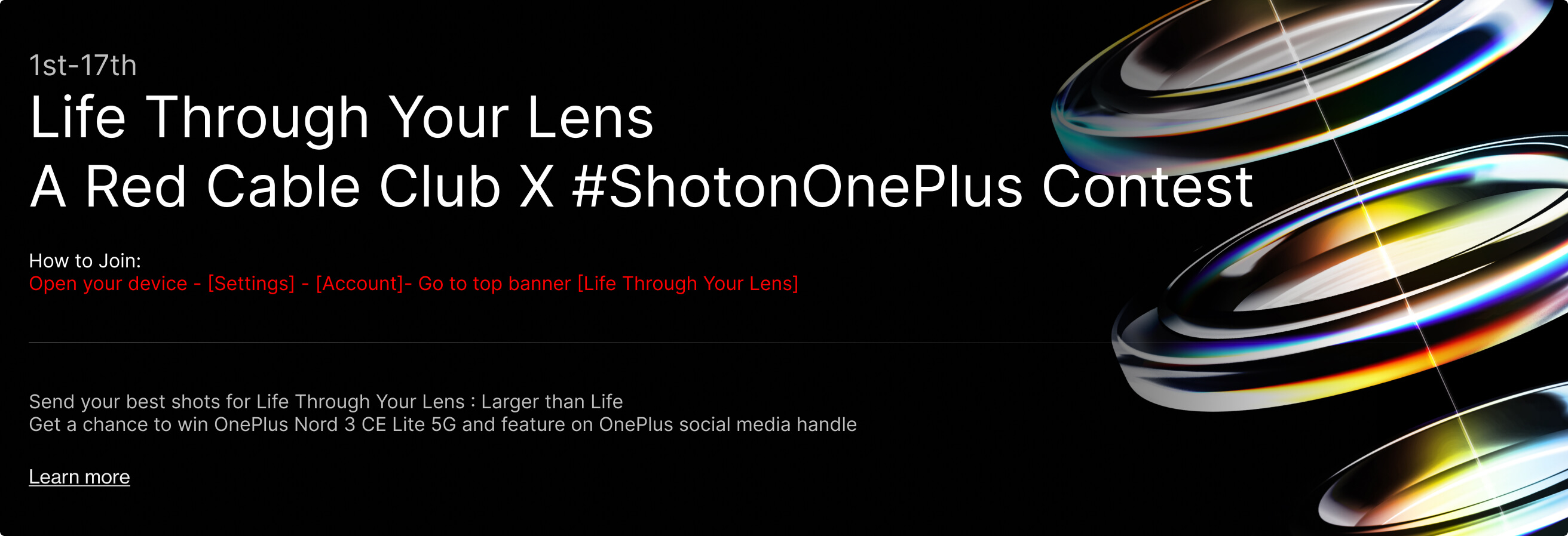 April Red Cable Club Activity Calendar