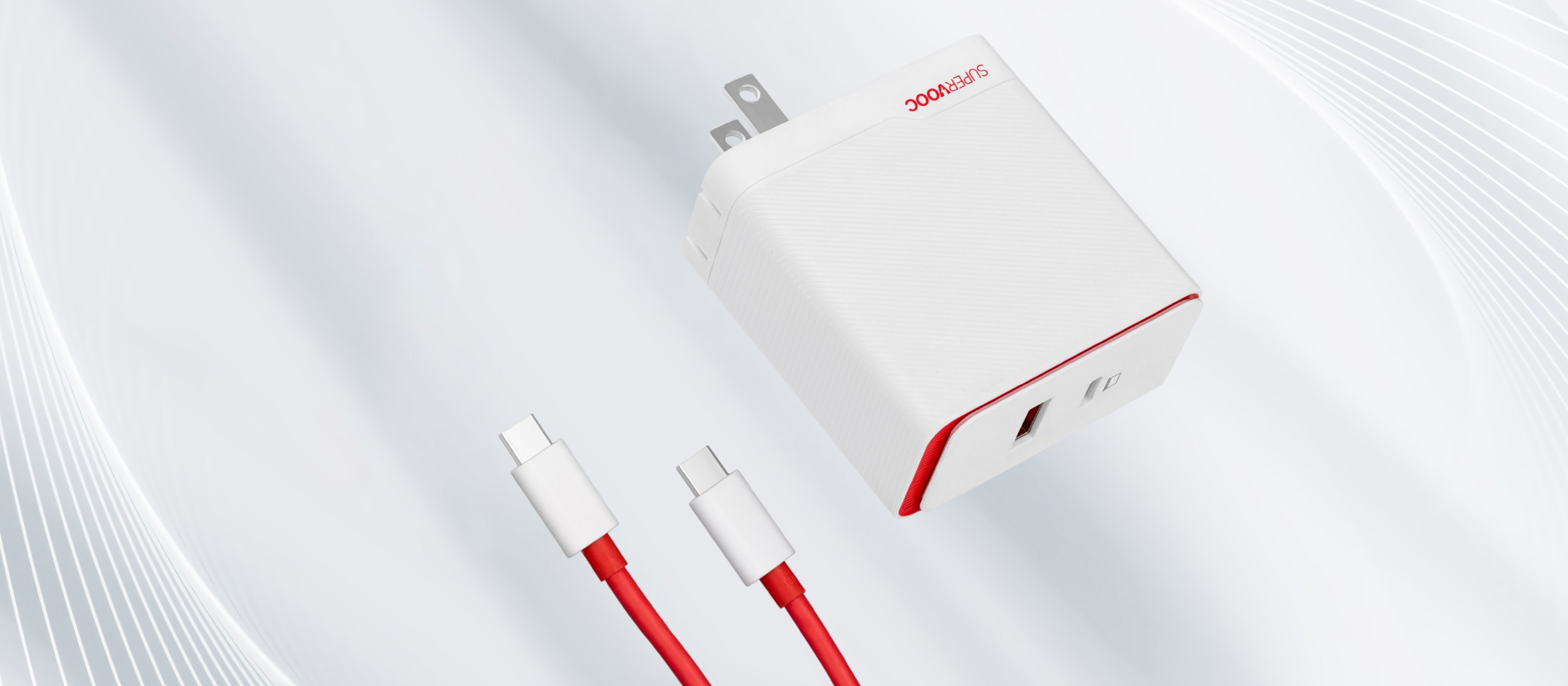 OnePlus Supervooc 100W Dual Ports Power Adapter
